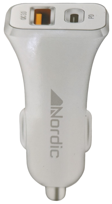 Quick Car Charger USB-C & USB-A 12V | www.gamby.co.il 03-9341686