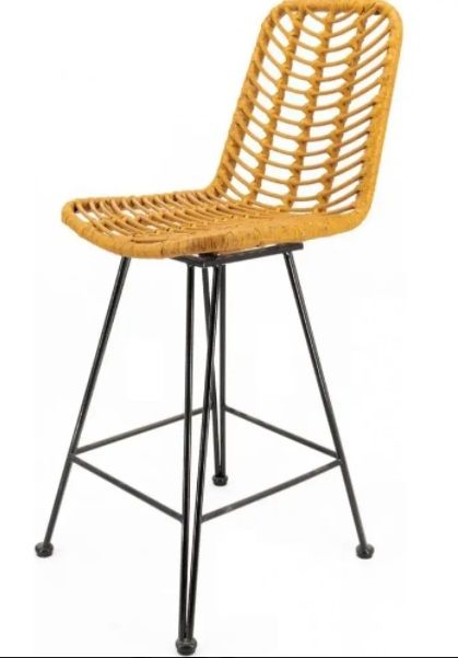 Rattan high bar stool Robin www.gamby.co.il 03-9341686