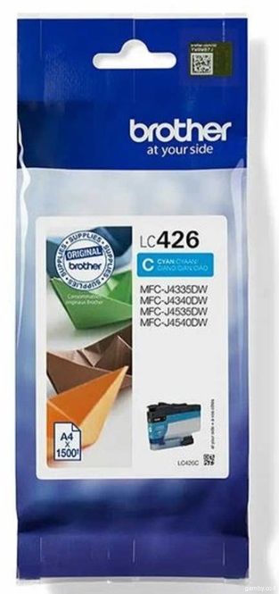Brother LC426 C XL Original Cyan cartridge- www.gamby.co.il 03-9341686