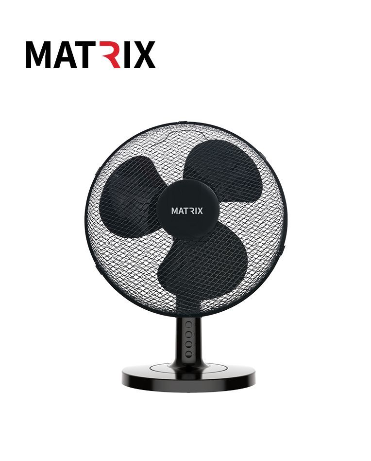 Desk Fan 12 Inch 40W MATRIX | www.gamby.co.il 03-9341686