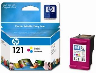 HP 121 C קартридж צבעוני оригинальный CC643HE | www.gamby.co.il 03-9341686