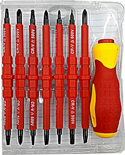 A set of high-quality double-sided screwdrivers 7x2