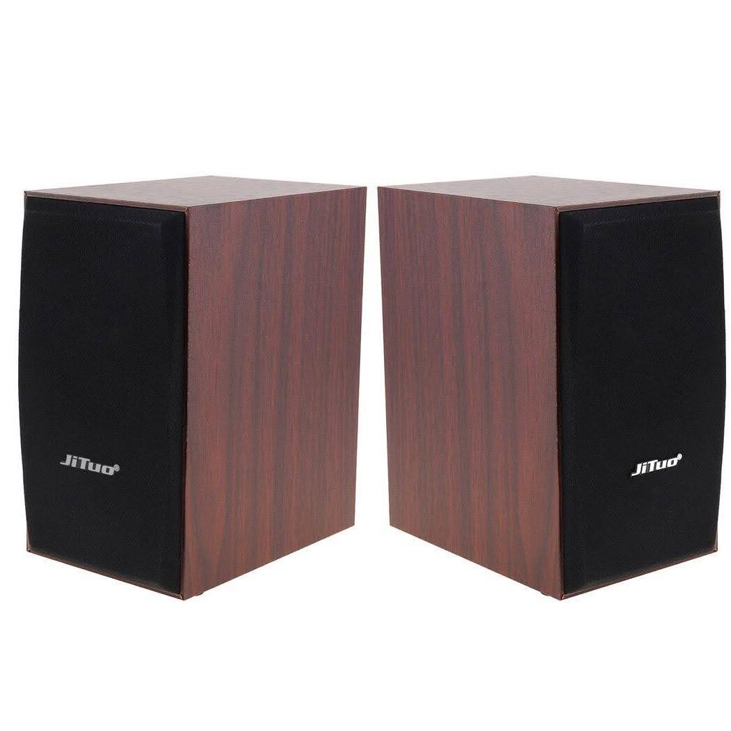רמקולים למחשב USB מעץ JT 2818 | www.gamby.co.il 03-9341686