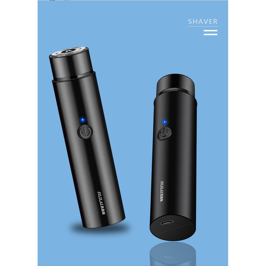 Mini Electric Shaver, Rechargeable | www.gamby.co.il 03-9341686