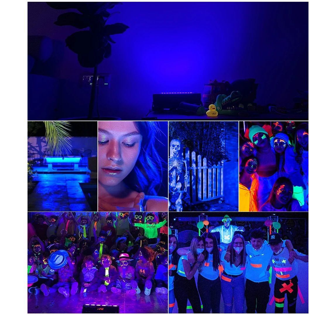 LED UV Spotlight 100W for Stage Lighting | www.gamby.co.il 03-9341686