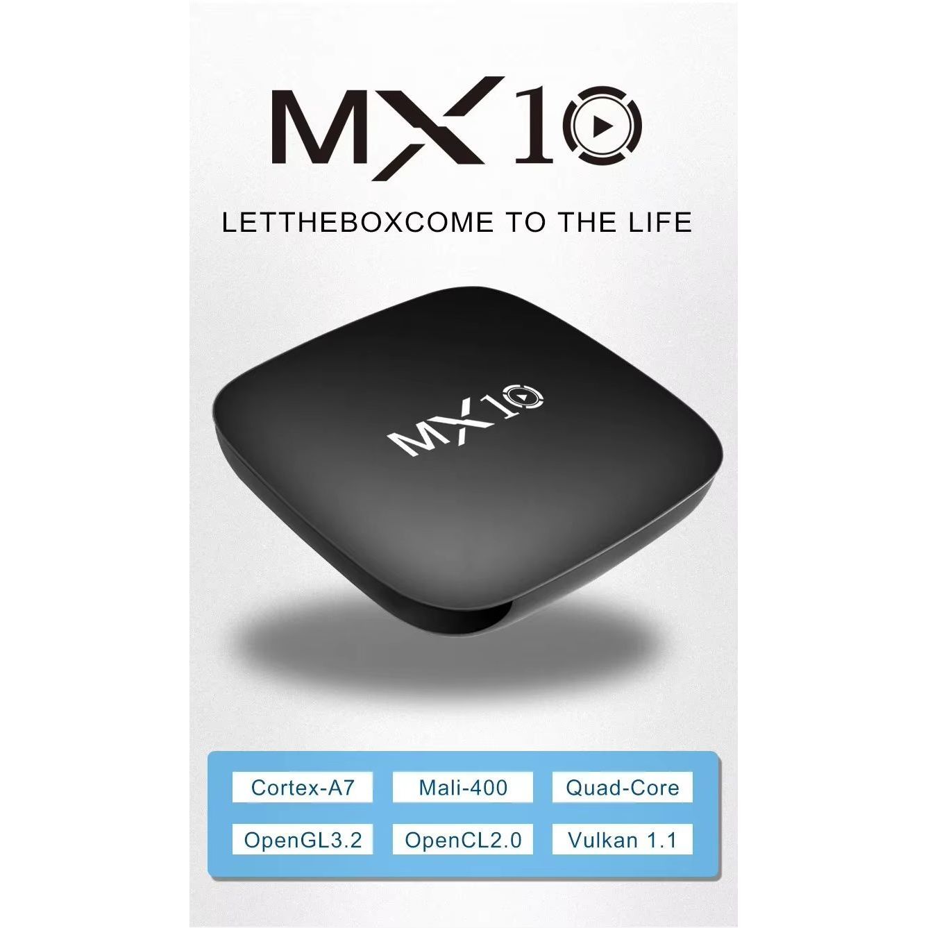 טלוויזיה אנדרואיד MX10 Android+ATV TV Box | www.gamby.co.il 03-9341686