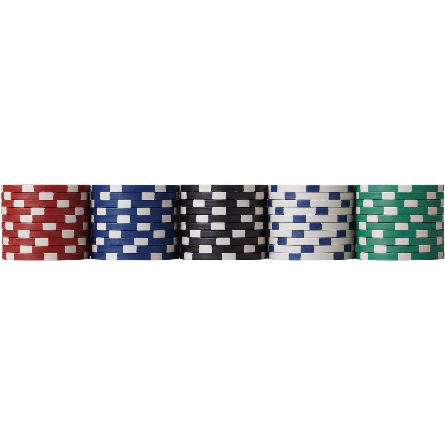 Роскошный набор для игры в покер 500 жетонов Texas Hold'em Deluxe www ...