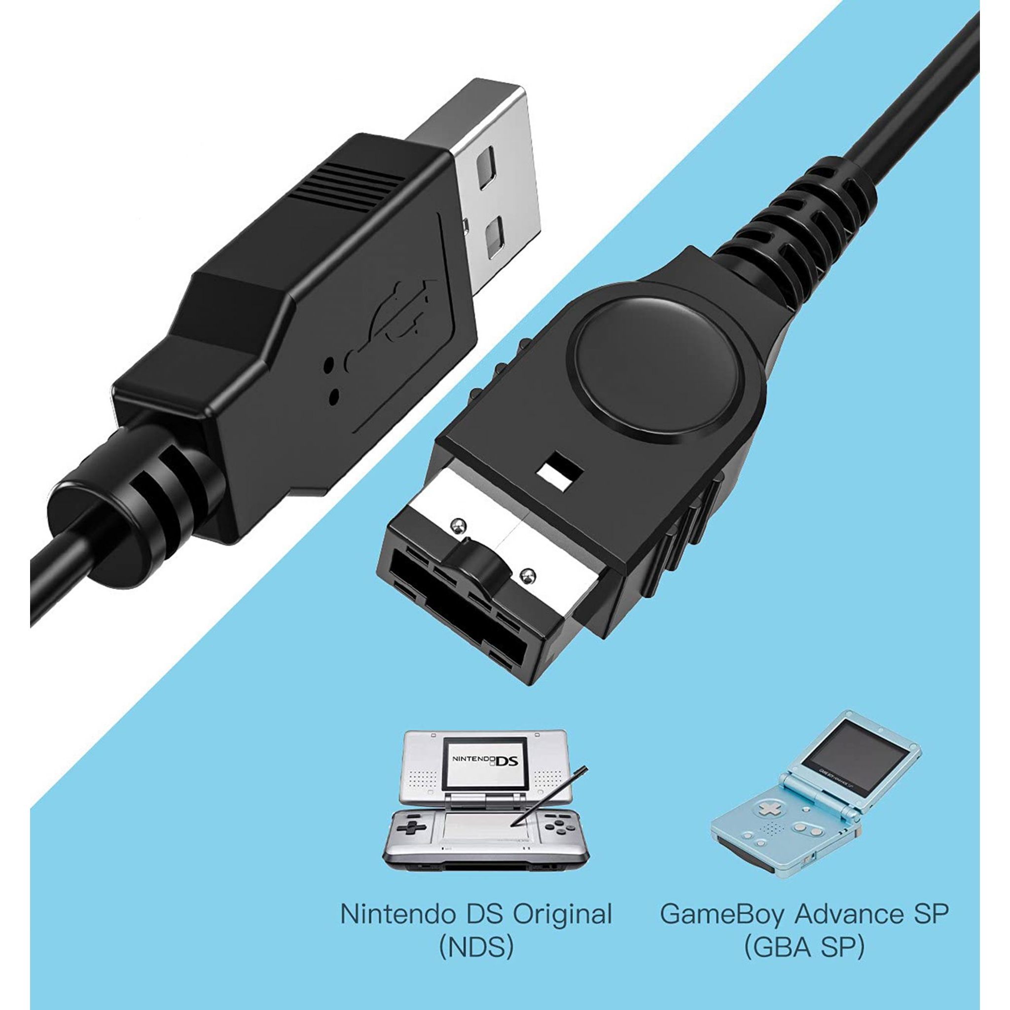 Кабель USB для зарядки DS/GBA Gameboy Nintendo | www.gamby.co.il 03-9341686