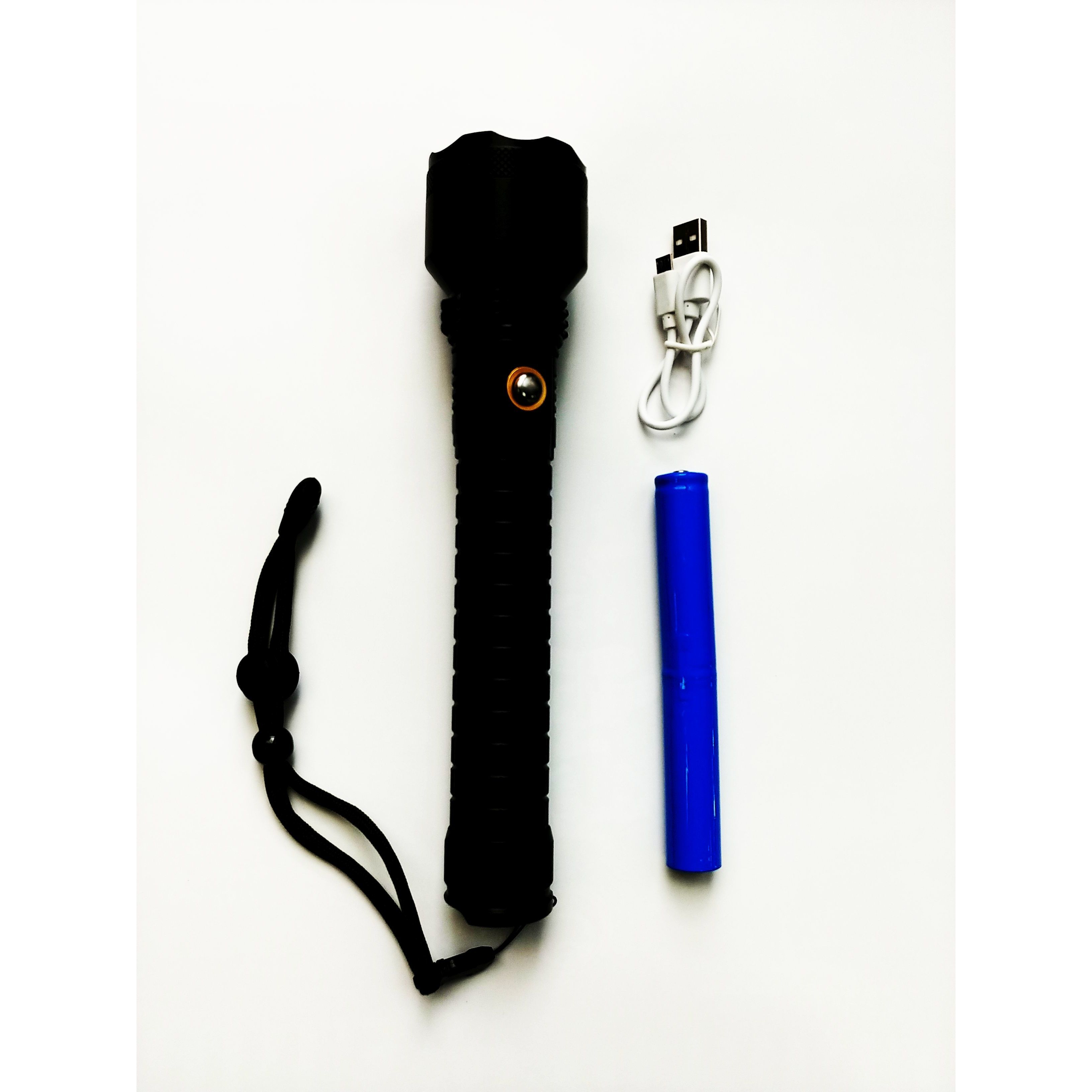 Police aluminum alloy multipurpose flashlight gamby.co.il