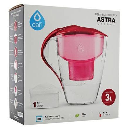 פילטר מים - קיבולת 3 ליטר + 2 פילטרים Dafi ASTRA | www.gamby.co.il 03 ...