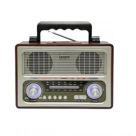 רמקול רטרו עם Bluetooth ו-USB, קלטת MP3 ורדיו | www.gamby.co.il 03-9341686