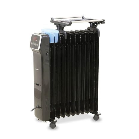 Room heater - electric digital radiator for 11 sections + remote ...