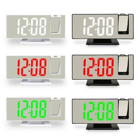 Clapping Controlled Back-Light Projection Clock Gaosii0 DS-3618LP www ...