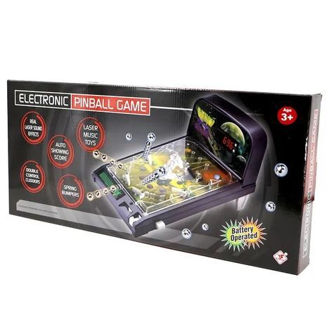משחק פינבול אלקטרוני Настольная игра электронный пинбол
