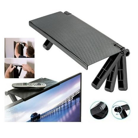 Shelf for Storing Above Computer Screen or TV | www.gamby.co.il 03-9341686