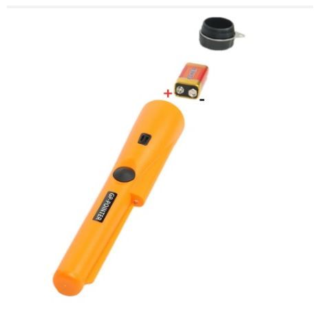 Metal detector. Waterproof 360° handheld metal detector. Sound and ...