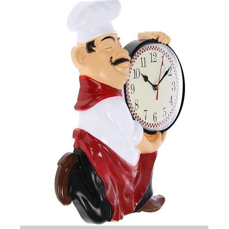 Wall clock for kitchen "Cook" www.gamby.co.il 03-9341686