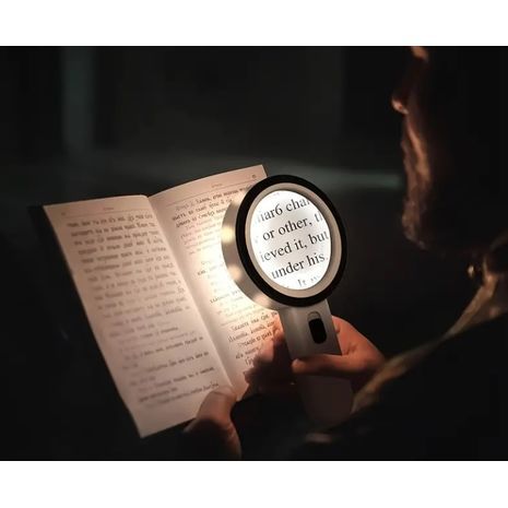 High Power Magnifying Glass 30x Magnification, 12 LEDs , Illuminated ...