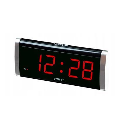 Electric digital alarm clock, large 1.8" VST-731 www.gamby.co.il 03-9341686
