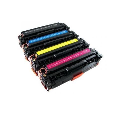 סט טונרים לייזר תואמים HP CF540/1/2/3 - 203X CMYK- GAMBY 03-9307608