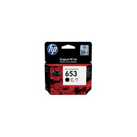 HP 653 BK Genuine Black Cartridge 3YM75AE BHK Black Cartridge inkjet ...