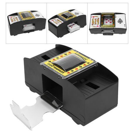 Automatic card shuffler . Shuffle machine for mixing and shuffling ...
