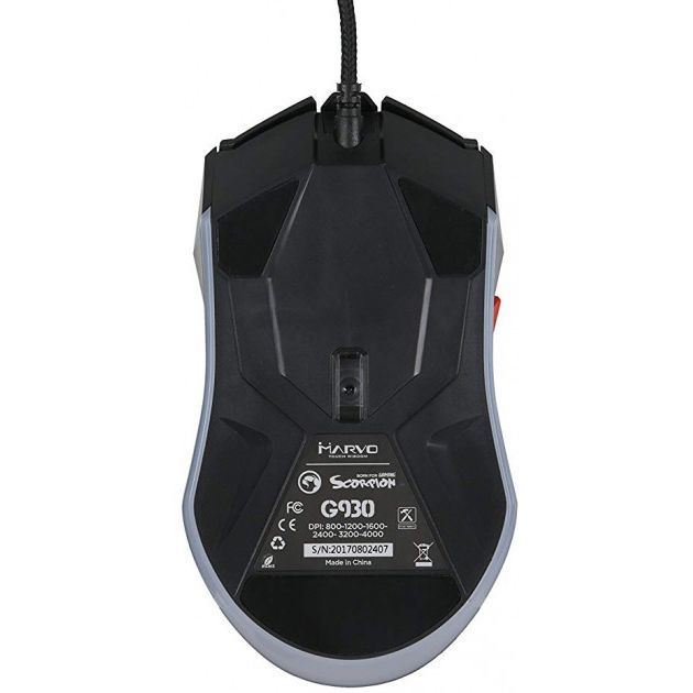 G930 MARVO Scorpion Backlit Programmable USB Gaming Mouse | www.gamby ...