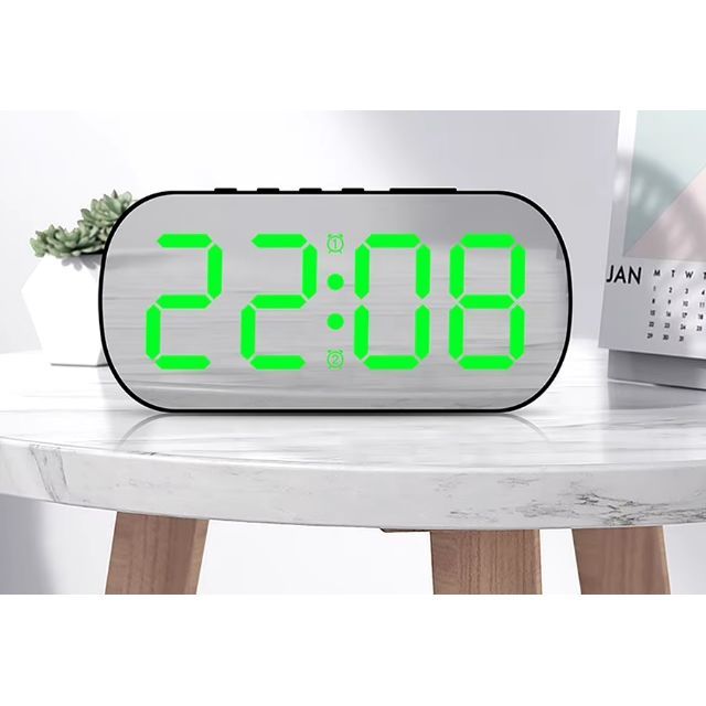 Digital Alarm Clock with USB Power DS-6637 | www.gamby.co.il 03-9341686