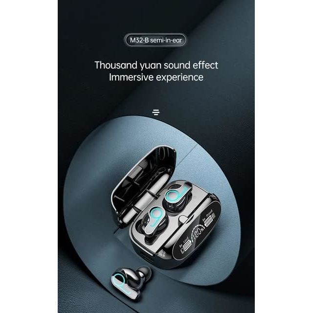 אוזניות סטריאו Bluetooth , מיקרופון , נטענות , בלוטוט אלחוטיות Tws Bluetooth 5.0 אוזניות ...