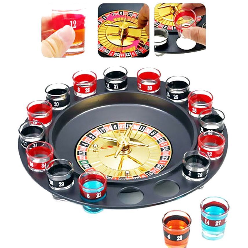 Drinking Roulette . Roulette + stacks . www.gamby.co.il 03-9341686